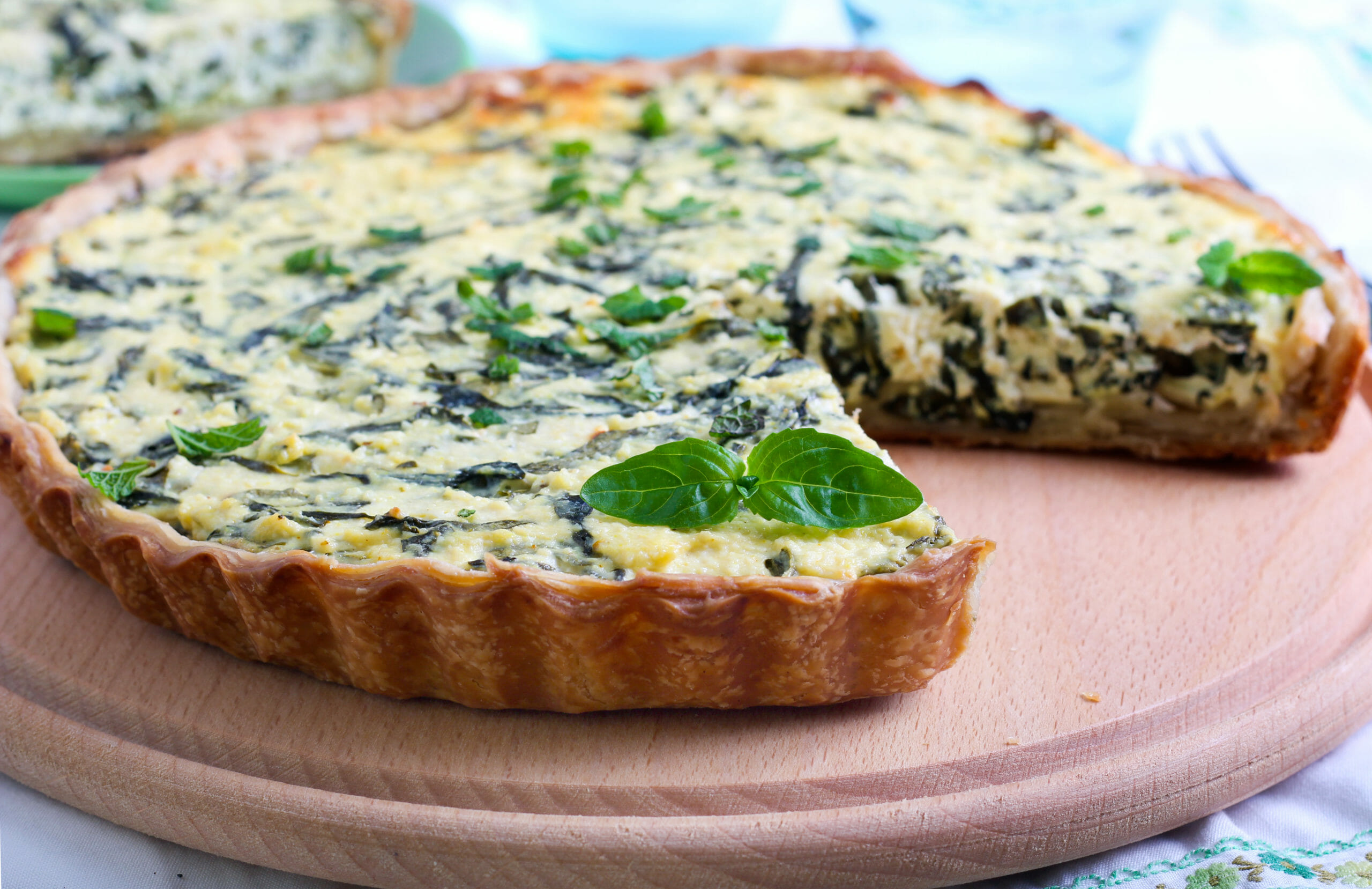 Spinach & Feta Tart - The Horder Centre